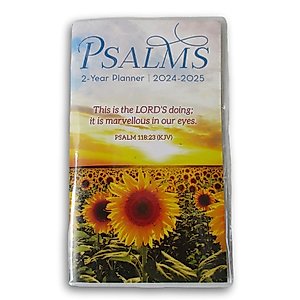 Scenic 2-Year Miniature Monthly Planner Book for 2023-2025 (Psalms)