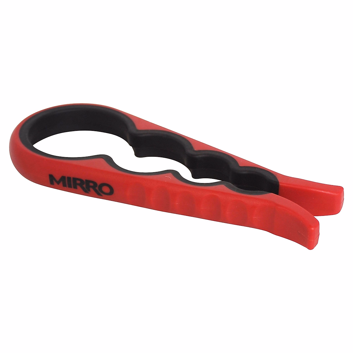 Mirro 4-Hole Silicone Folded Red Canning Jar and Bottle Opener MIR 11306