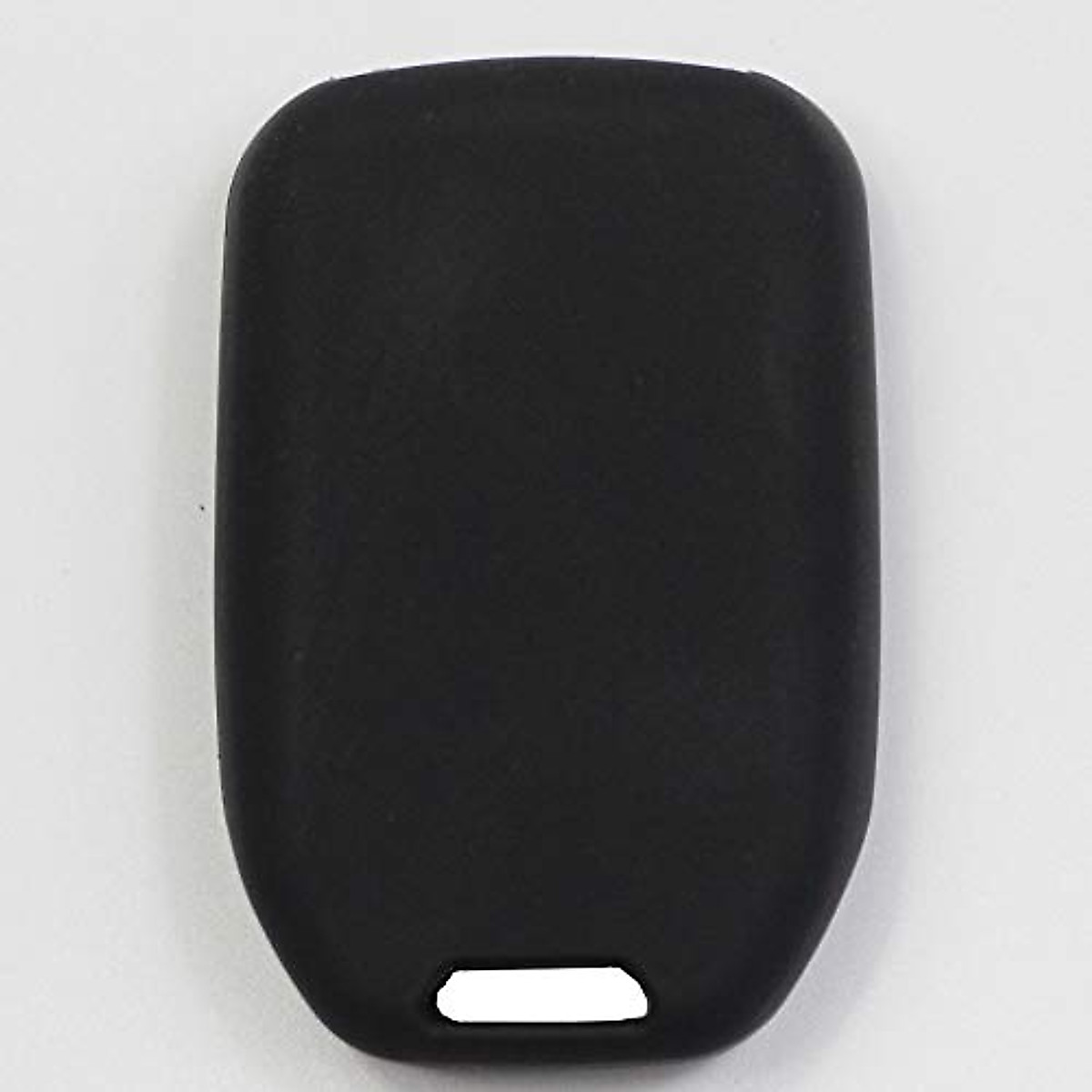 Btopars 2pcs 3 Buttons Rubber Remote Smart Key Fob Case Cover Skin Protector Holder Jacket Compatible with GMC Acadia 2017 2018 2019 2020 2021 Black Gray