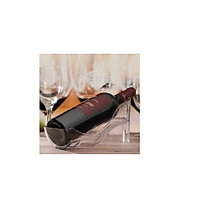 Fridge Wine Saver – Refrigerator Wine Bottle Holder. Elegant Wine Storage, Organizer for Opened Bottles in Fridge or Table-top. Wine Rack for Standard Size and Large 1.5L Wine Bottles (750 ML)