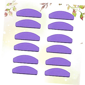 Beavorty Nail Tools 20PCS False Nail File Manicure Nail Board Toenail File Nail Sanding Block Polisher Buffing File Board for feet Mini Nail kit Nail Files Tool False Nails Natural Purple