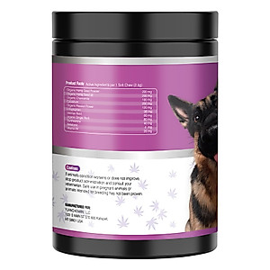 Hemp Calming Chews for Dogs 200pc Dog Calming Treat and Bites with Hemp Oil - Anxiety and Stress Relief Treats for Dogs Puppy Melatonin Sleep Aid Calm Dog with Noise,Thunder,Barking,Separation,Chewing