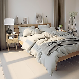 Finnhomy Nightstands Set of 2, End Table, Nightstand, Side Table with Hand Made Rattan Decorated Drawers, Wood Accent Table with Storage for Bedroom, Natural