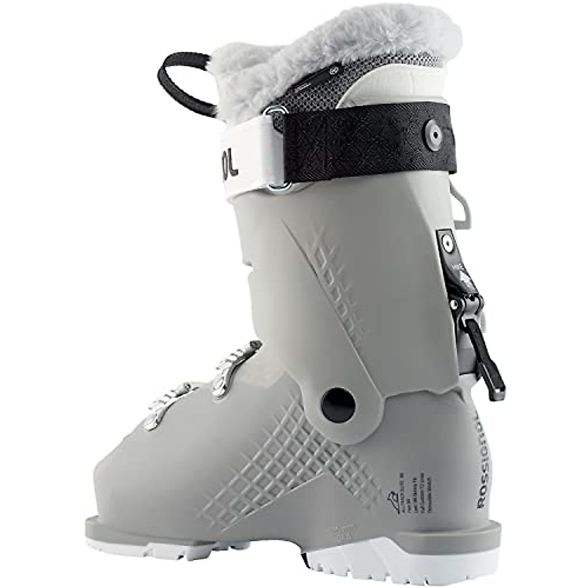 Rossignol Alltrack Elite 90 Womens Ski Boots Cloud Grey 9.5 (26.5)