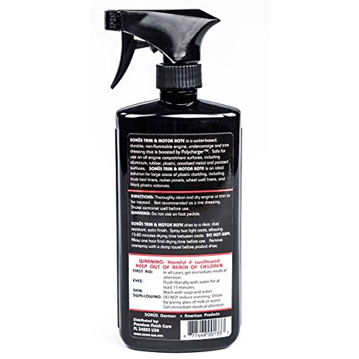 Sonus - SON-720 Trim & Motor Kote Engine Cleaner, 16.9 fl. oz.