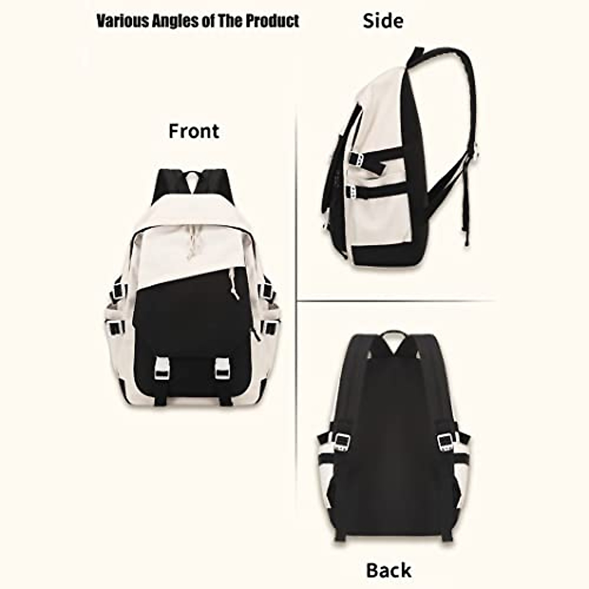 Dalicoter Genshin Impact Backpack Lumine Cosplay Backpack Business Travel Laptop Backpack School Bag With Gift