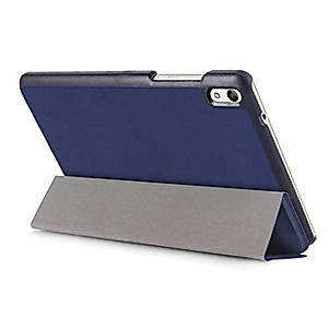 MNtech Sleep Folding Stand Leather Protective Case Cover For HUAWEI MediaPad T2 8 Pro 8inch (Blue)