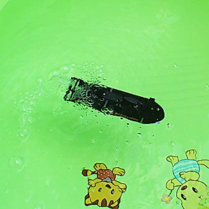 Tipmant Mini Remote Control Nuclear Submarine Toy RC Boat Electric Water Kids Birthday Gifts (Black)