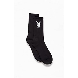 PacSun Playboy Men's Crew Socks - Black/White