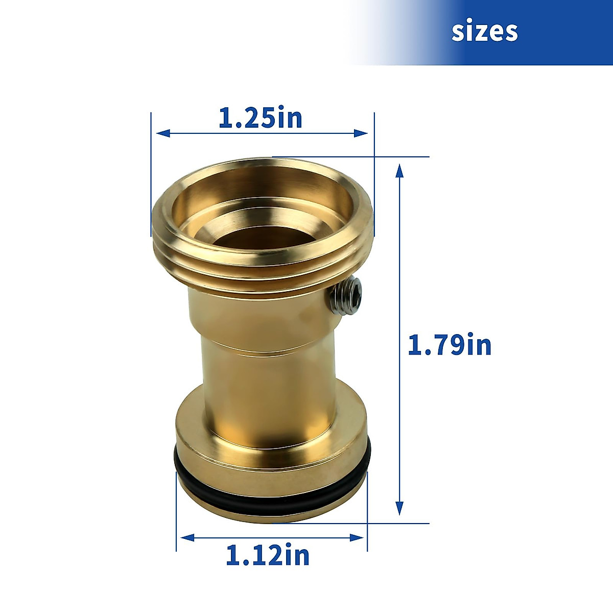 RP33794 Tub Spout Adapter for Slip-On Diverter, for Delta RP19820 RP17453 Replacement Kit