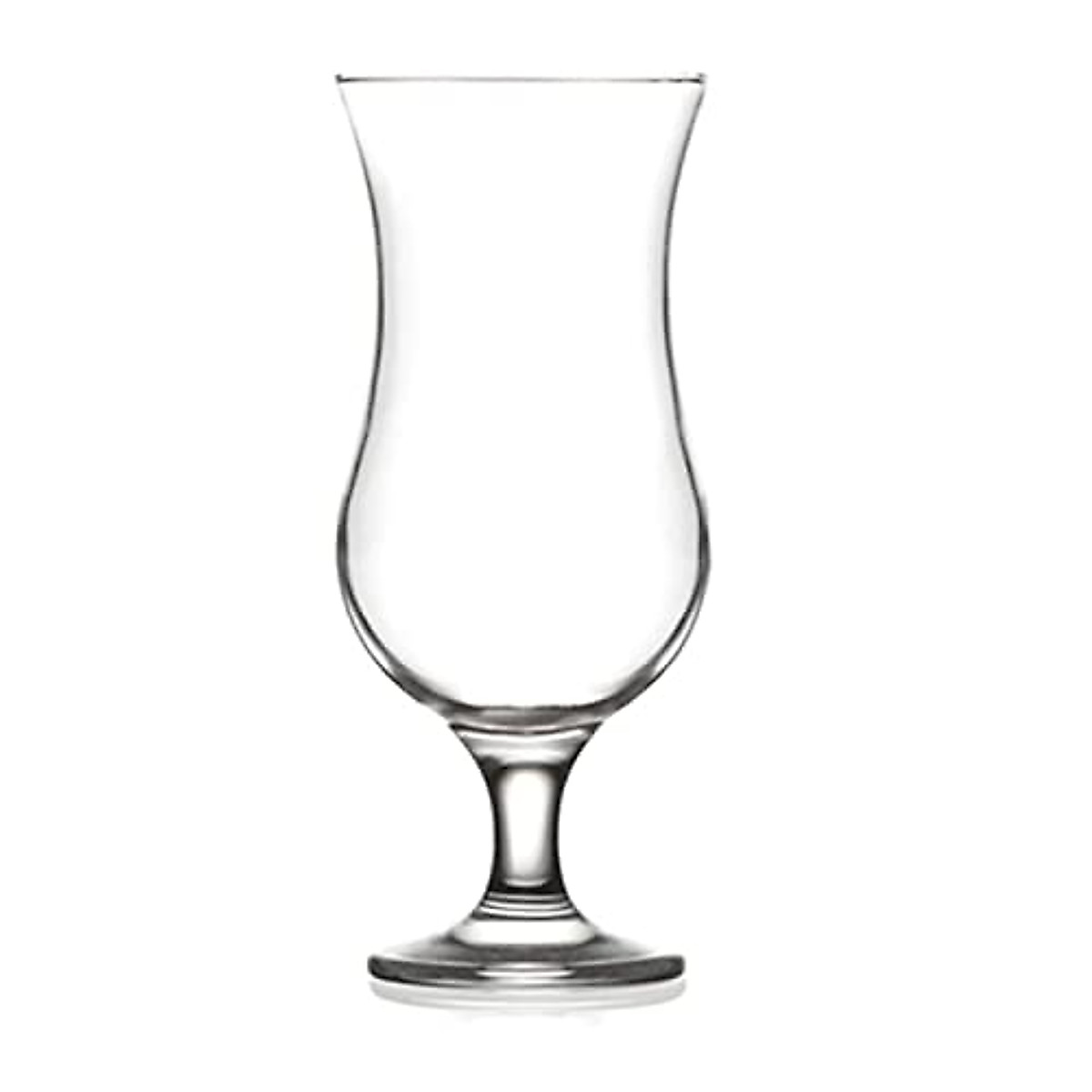 epure Venezia Collection 8 Piece Hurricane Glass Set - Perfect for Drinking Pina Coladas, Cocktails, Full-Bodied Beer, Juice, and Water (Pina Colada (15.5 oz))