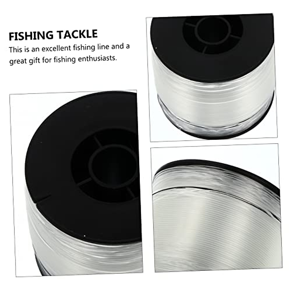 INOOMP Fishing Wire 3 Sets Nylon line Aluminum Parts Nylon Beading Thread Clear monofilament Thread Nylon net Strap Nylon Wire Wear-Resistant Rope Invisible Flying Clear Fishing Line