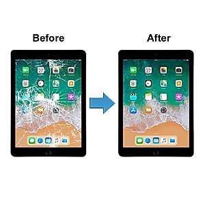 for iPad 9 (9th Gen 2021) A2602 A2603 A2604 A2605 Screen Replacement Glass Touch Digitizer Repair Kit with Home Button & Tools - Only for iPad 9 9th Generation
