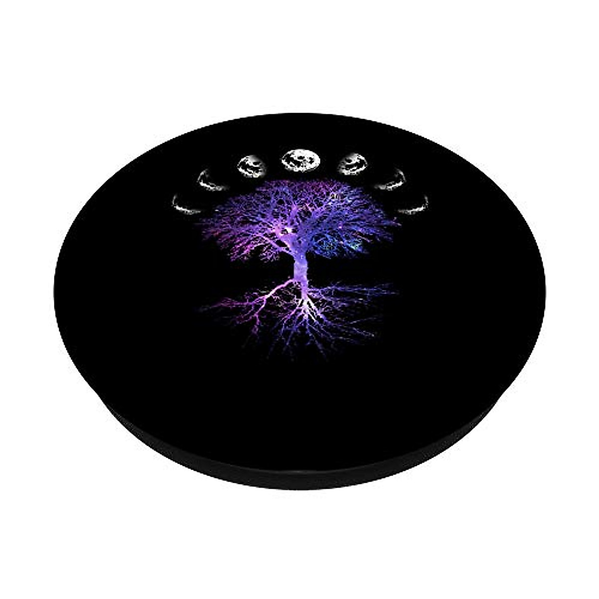 Phases of the Moon Tree of Life Chakra Spiritual Healing PopSockets PopGrip: Swappable Grip for Phones & Tablets