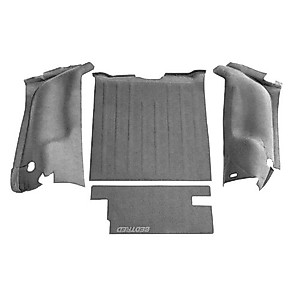 BedRug Jeep Kit - BedTred BTTJ97R fits 97-06 TJ 97-06 REAR 4PC CARGO KIT (INCLUDES TAILGATE)