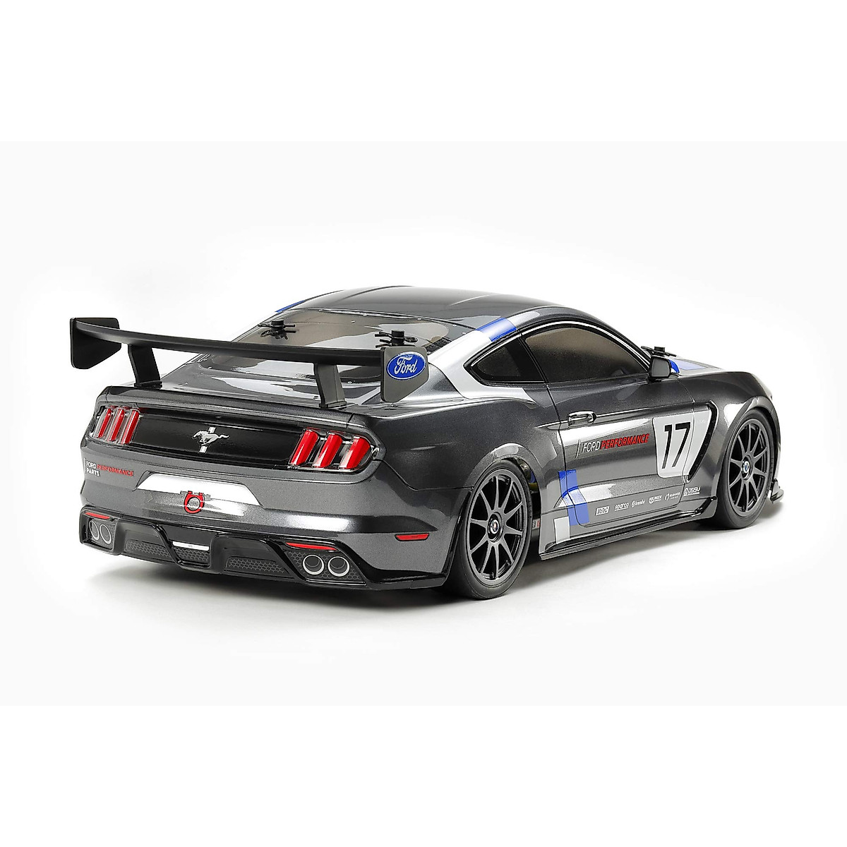 Tamiya 58664 1/10 RC Ford Mustang GT4 Race Car Kit, with TT-02 Chassis
