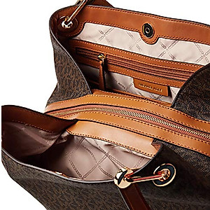 Michael Kors Womens Raven Tote, Brown (Brown), 14x25.4x34.3 cm (W x H x L)