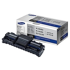 SAMSUNG MLT-D119S/ELS 119 Toner Black, 2K Pages