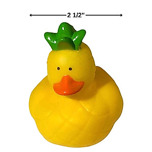 Fun Express Pineapple Duckies - Toys - 12 Pieces