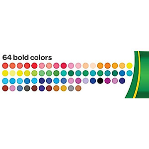 Crayola Pip Squeaks Marker Set, Washable Mini Markers, 64 Count, Easter Gifts for Kids