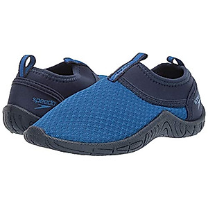 Speedo unisex child Tidal Cruiser Kids Water Shoe, Navy/Royal, 2 Big Kid US