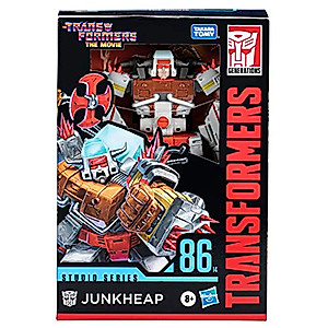 Transformers Toys Studio Series 86-14 Voyager Class The The Movie 1986 Junkheap Action Figure - Ages 8 and Up, 6.5-inch