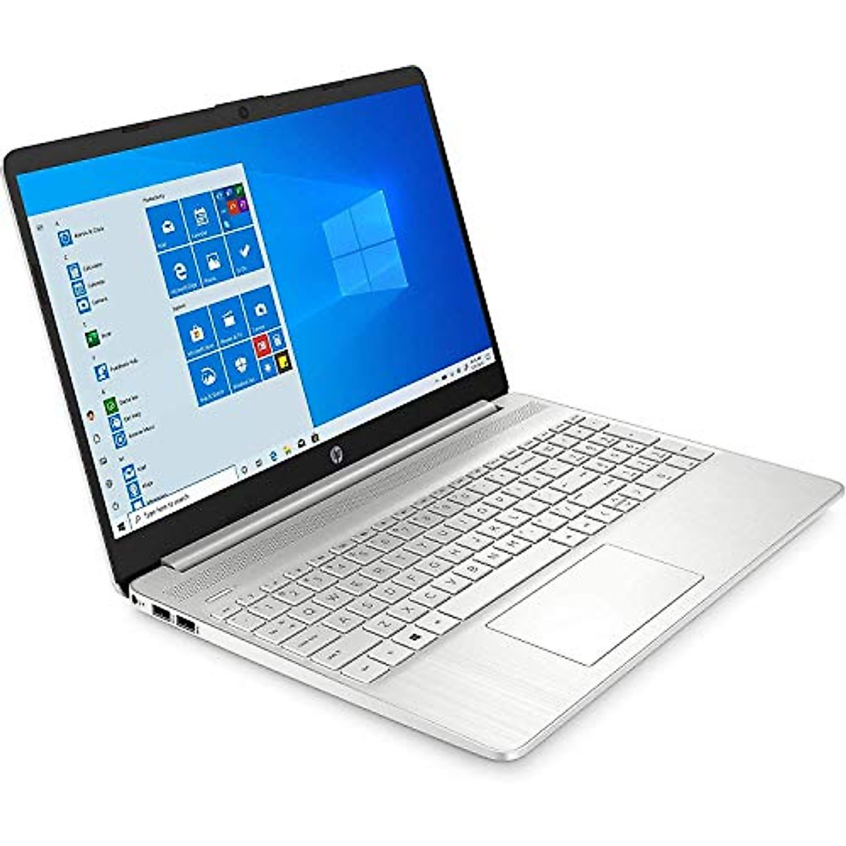 HP Laptop 15-dy1079ms (Core i7-1065G7) 15.6 Full HD 1920x1080 IPS touchscreen 12GB DDR4 Ram, 256GB SSD, Webcam, HDMI, Silver, Windows 10 Home (Renewed)