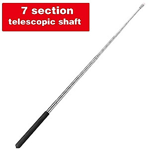 3 Pieces Telescopic Teachers Pointer, Hand Pointer Extendable Telescopic Retractable Pointer Whiteboard Pointer and Lanyards for Teachers Coach Presenter, Extends to 39 Inches