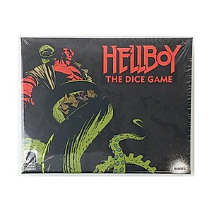 Mantic Games Hellboy The Dice Game | Fast-Paced Dice-Rolling Strategy Game | Thrilling Adventure Game for Kids and Adults | Ages 10+ | 2-4 Players | Average Playtime 10-30 Minutes | Made