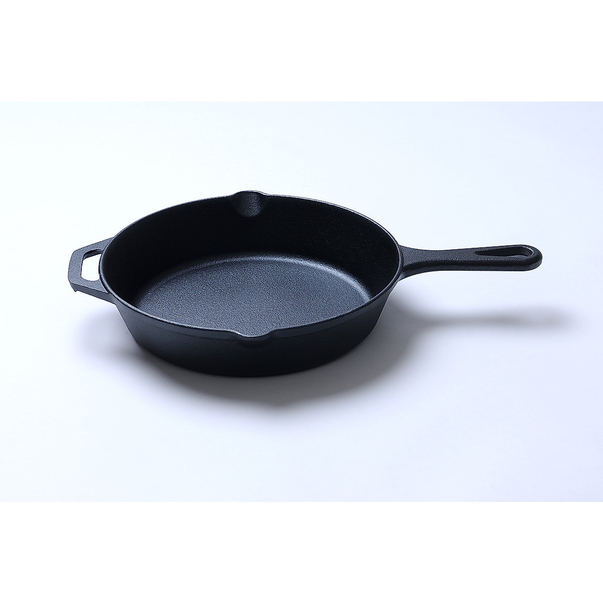 HomeVss Cast Iron， Pre Seasoned Skillet with Silicone Handle (12 inch)