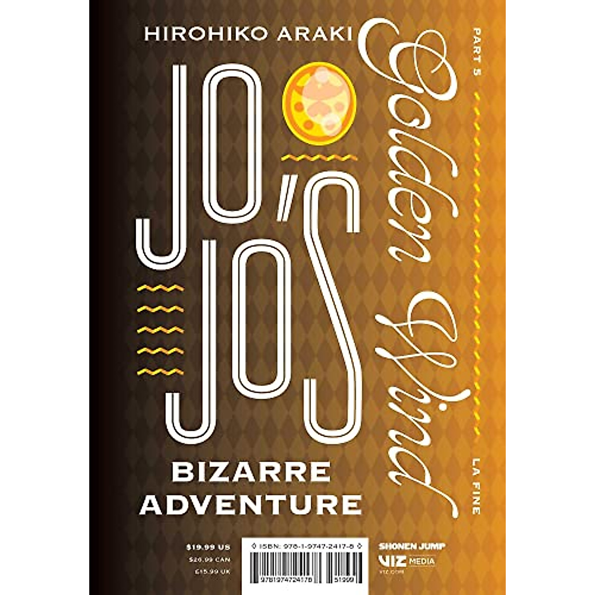 JoJo's Bizarre Adventure: Part 5--Golden Wind, Vol. 9 (9)