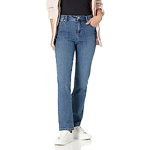 Gloria Vanderbilt womens Classic Amanda High Rise Tapered Jeans, Hartford - Whis, 14 Petite US