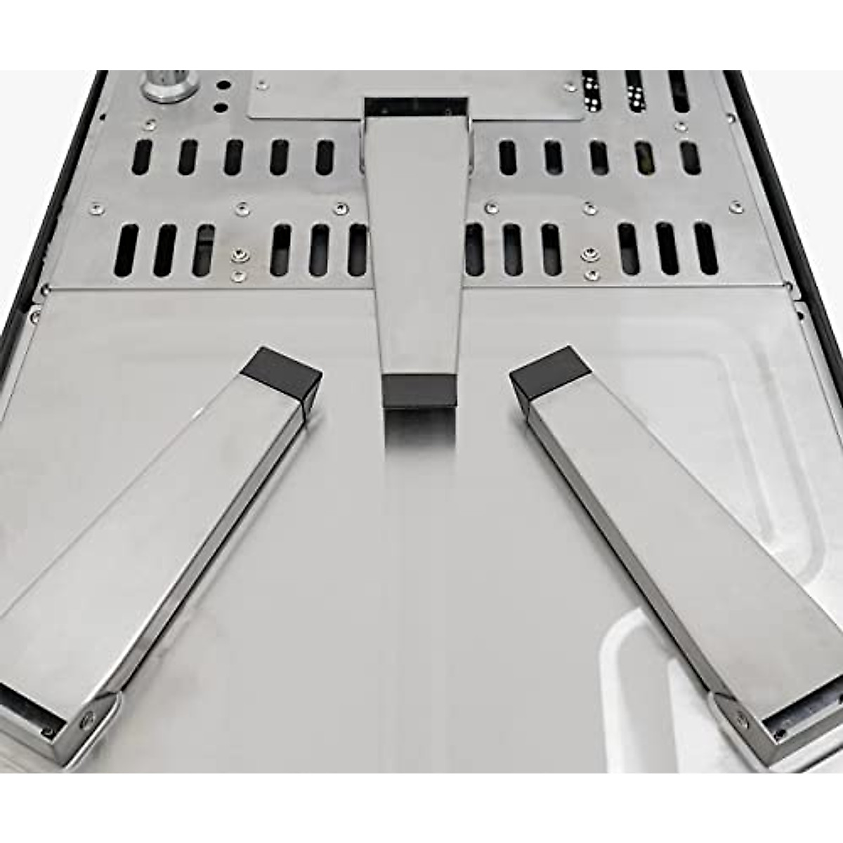 Permasteel 12-Inch Gas Pizza Oven with Cover | Outdoor Pizza Oven, Portable Gas Pizza Oven for Outside, PO-40001-BK, Propane Pizza Oven, Custom Backyard Pizza Maker