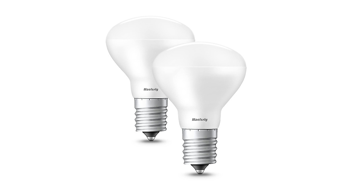 Maelsrlg E17 R14 LED Bulb - Energy-Saving Dimmable Light