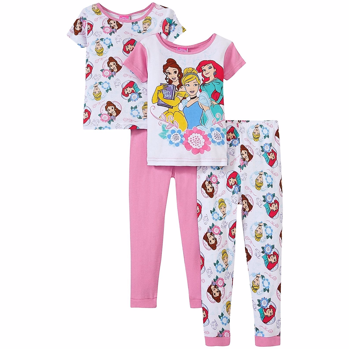 Disney Baby p is for Power Tod Girl 4pc Set, Pink, 2T