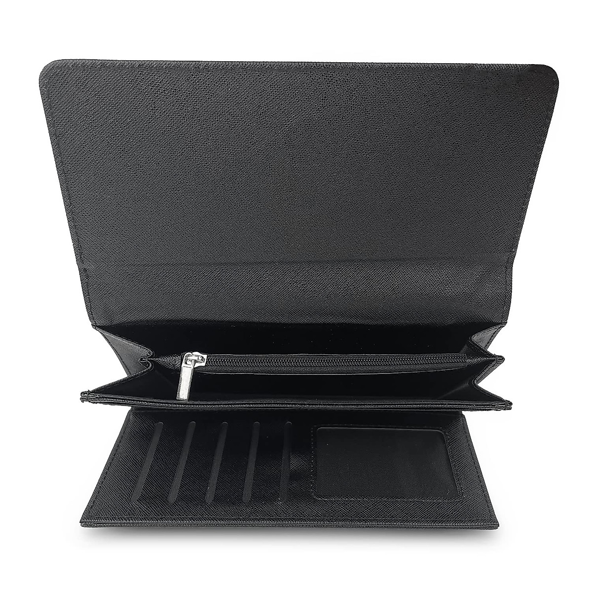 YouCustomizeIt Personalized Zebra Print Leatherette Ladies Wallet