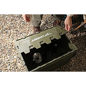 Chanjarhill Collapsible Lidded Trunk Organizer Camping Storage Box Multi function box