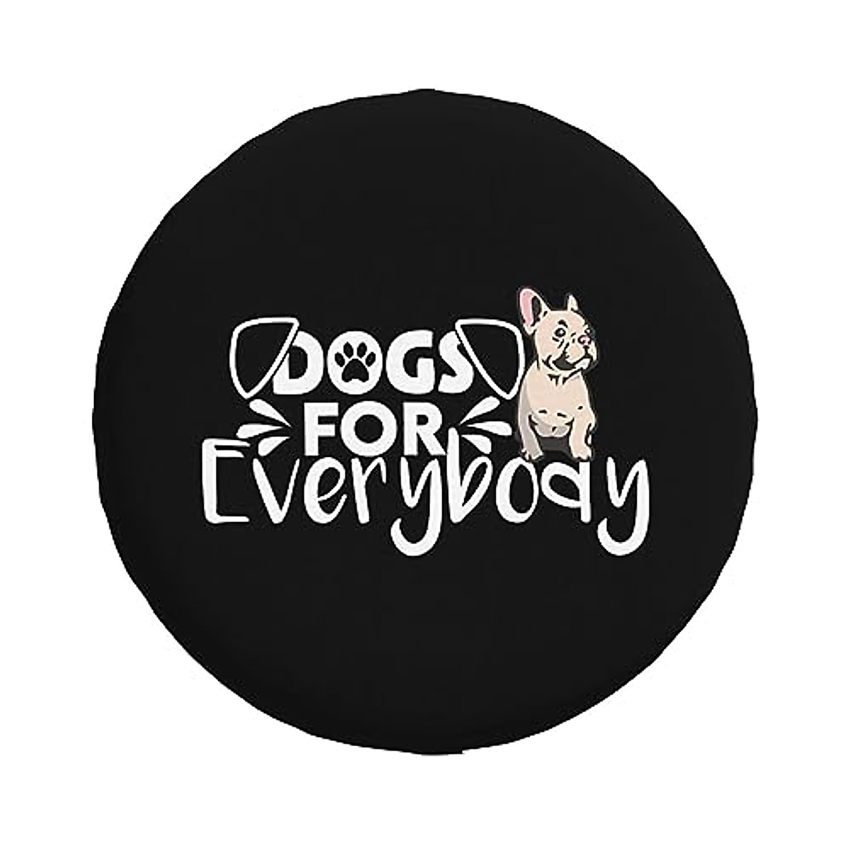 Dogs for Everybody,Funny Tire Cover Universal Fit Spare Tire Protector for Truck, SUV, Trailer, Camper, Rv