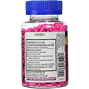 Kirkland Signature Allergy Medicine Diphenhydramine 25 Mg 600 Count (Pack of 2)