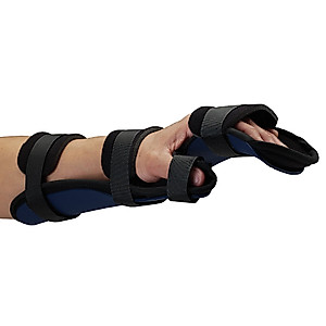 Rolyan Kydex Functional Resting Orthosis for Right Wrist, Wrist Splint for Tendinitis, Inflammation, Carpal Tunnel, & Tendonitis, Wrist Splint & Forearm Support and Alignment, Requires Heat Gun, Large