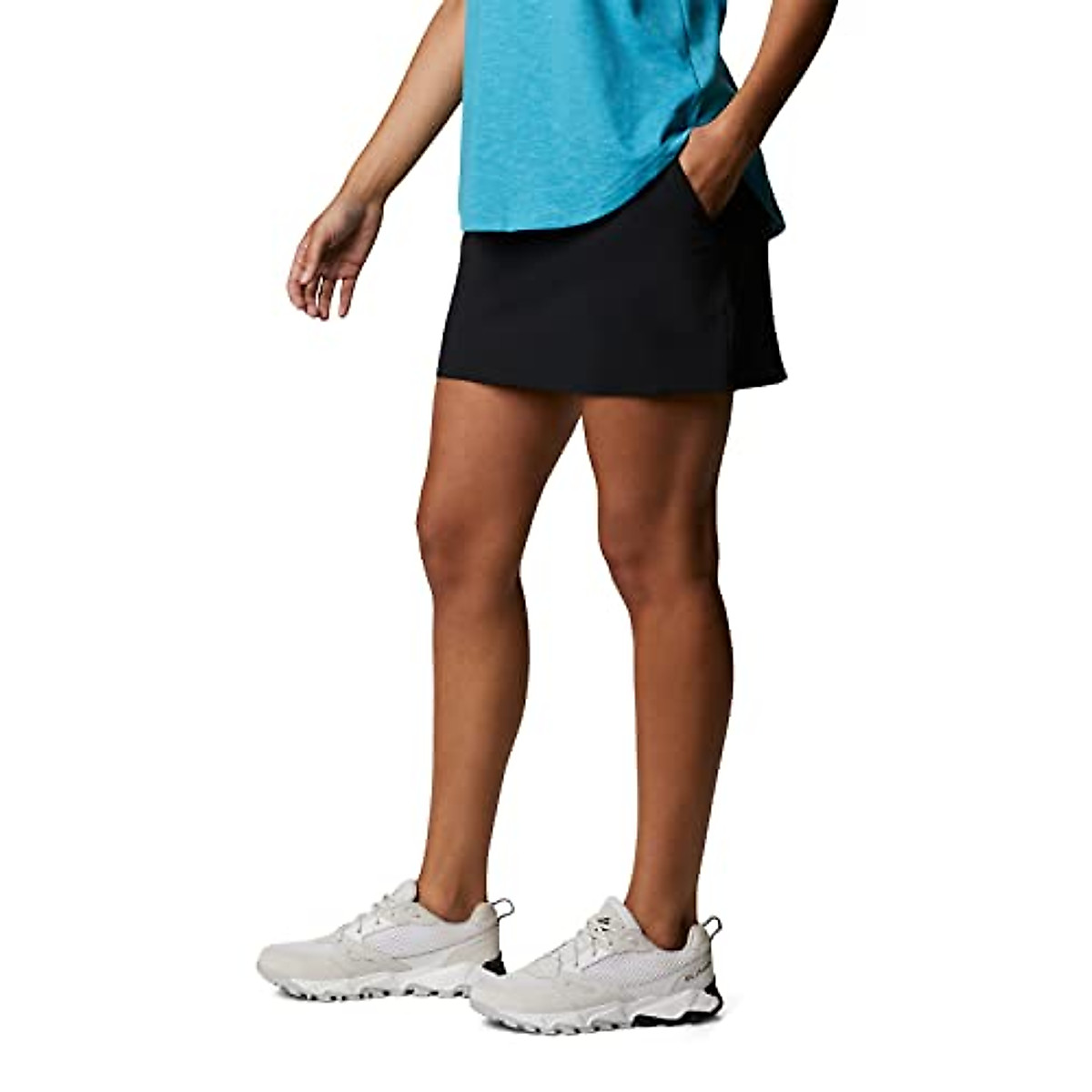 Columbia Women's Pleasant Creek Skort, Black, Large