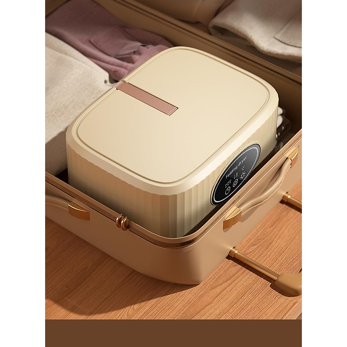 Aikosell Portable Clothes Dryer,Portable Dryer for Laundry with Dry Bag,600W Mini Dryer for Clothes Easy to Use, Compact Apartment For Travel,RV.