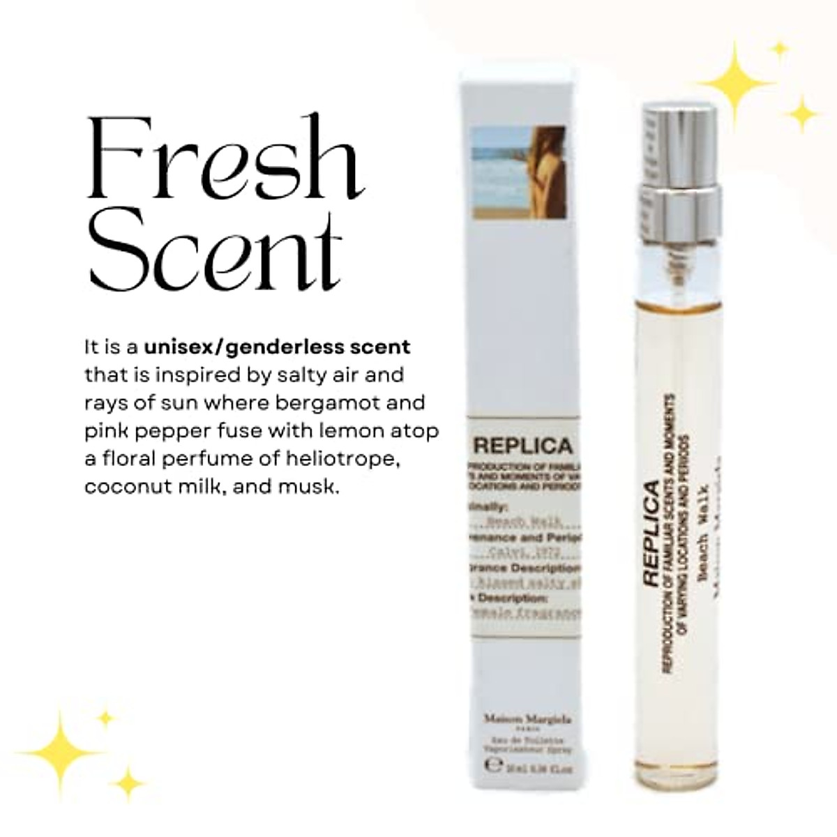 Maison Margiela ’REPLICA’ Beach Walk Travel Spray 0.34 oz/ 10 mL eau de toilette spray