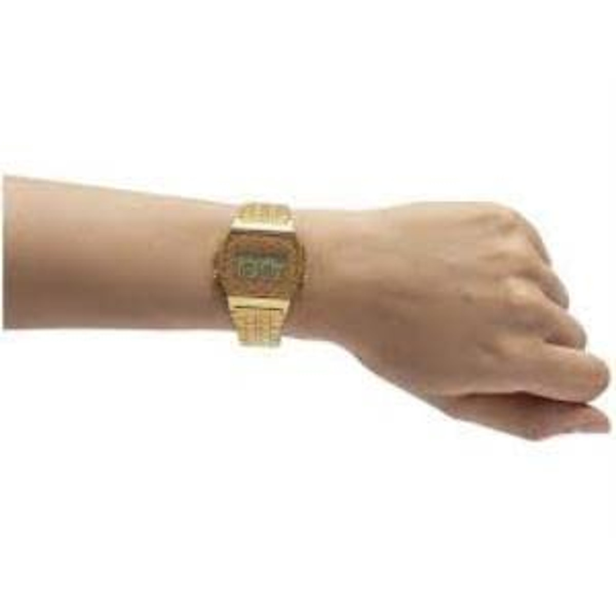 Casio #A159WGEA-9A Men's Vintage Gold Tone Chrongoraph Alarm LCD Digital Watch