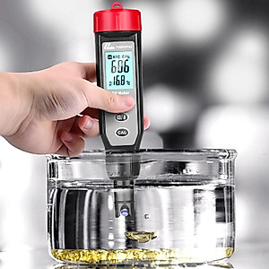 Poniie PH2022Plus Waterproof Digital PH Meter for Water Hydroponics Food Brewing w/Portable Toolkit Combo, 0.01 Resolution