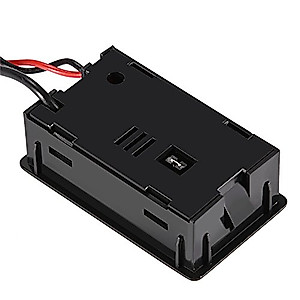 Computer Water Cooling Thermometer, Water Flow Meter, Computer Temperature Detector Kit, PC Computer 3 Way Flow Meter Digital Thermometer Suitable for Water Cooling System Kit