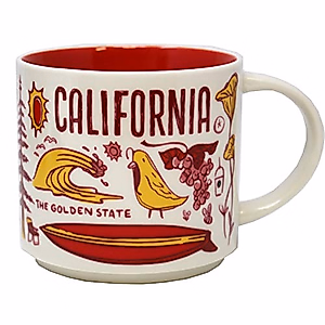 Starbucks Been There Series California Ceramic Mug, 14 Oz