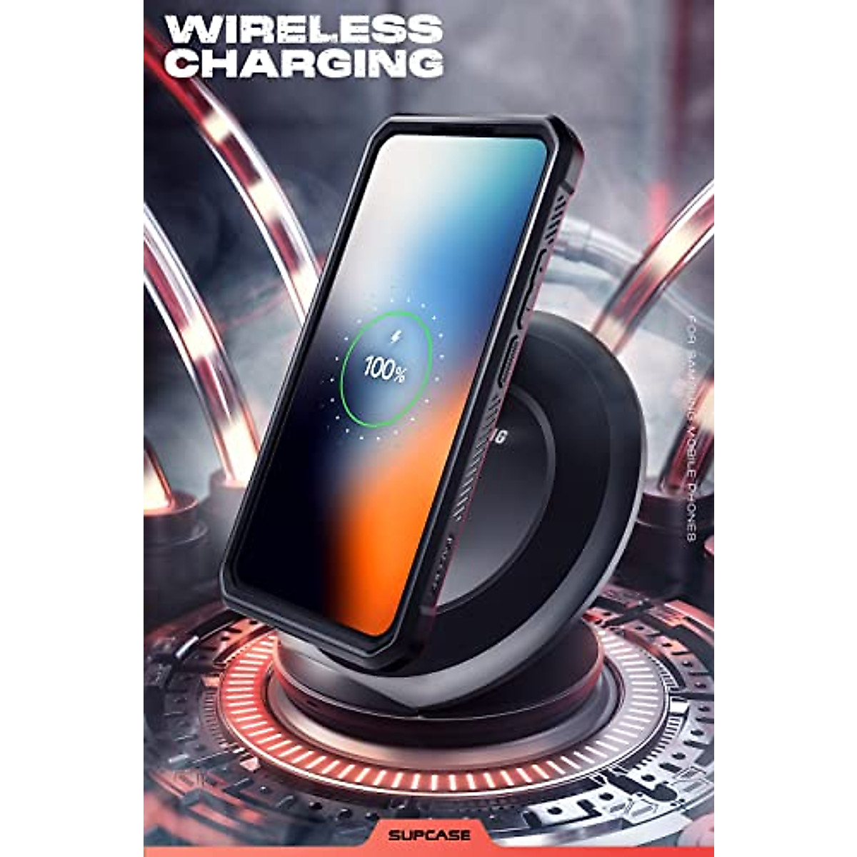 SUPCASE Unicorn Beetle Pro Series Case for Samsung Galaxy S22 Ultra 5G (2022 Release), Full-Body Dual Layer Rugged Belt-Clip & Kickstand Case Without Built-in Screen Protector (Black)