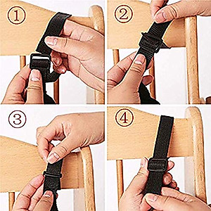 High Chair Strap - Baby 5 Point Harness Belt for Stroller High Chair