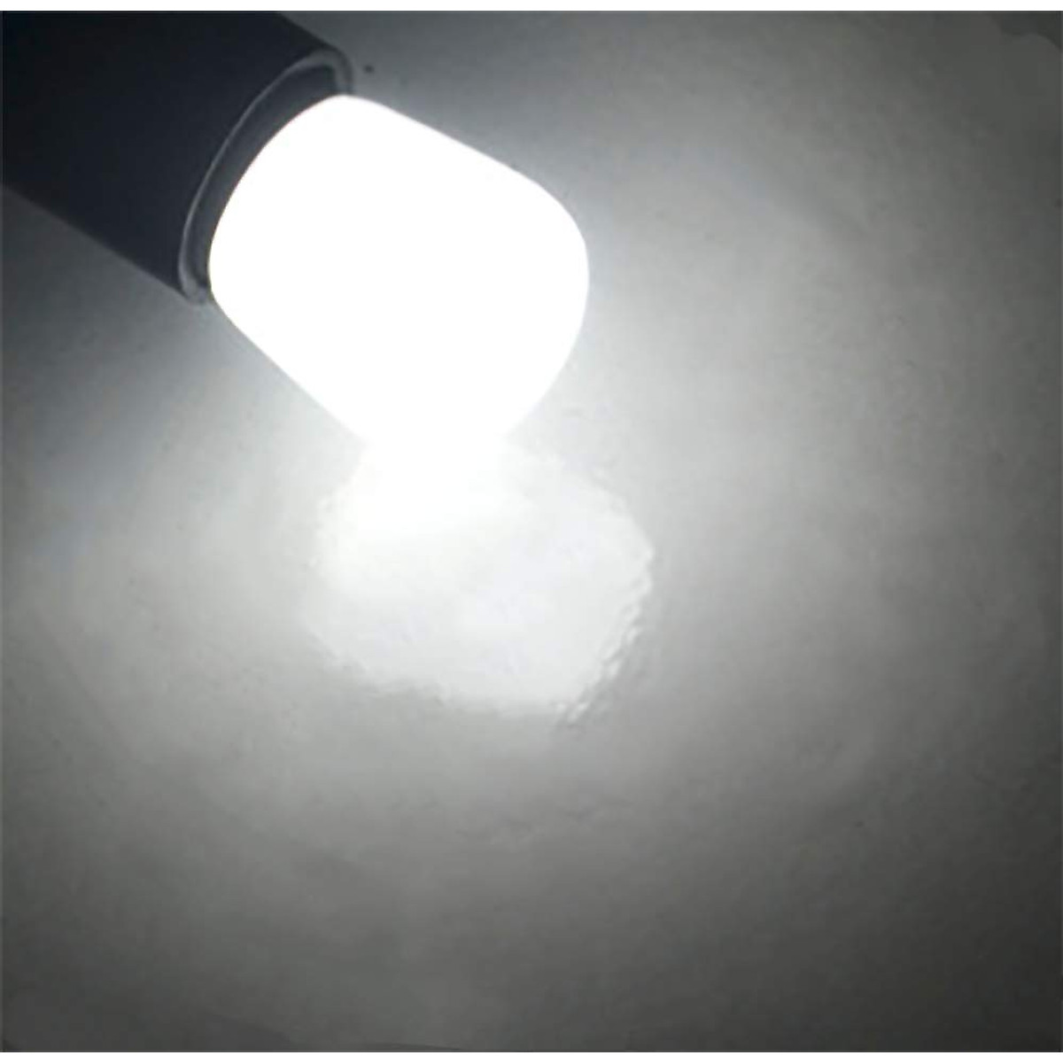 BesYouSel 2W LED Refrigerator Bulb E14 LED Refrigerator Light Bulb 15W Equivalent 6000K Daylight White 110V Lamp for Freezer Oven Microwave Lighting, Home Lighting, Pack of 4